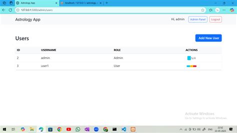 Astrology Management System Using Pythons Framework Flask And Mysql