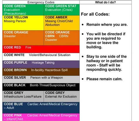 What Is Code Purple In Hospital