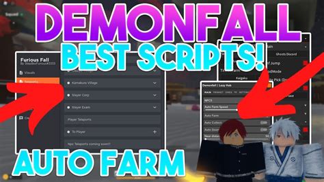 Demonfall Script 2023 Hack Gui Trinket Farm Godmode Autofarm Youtube