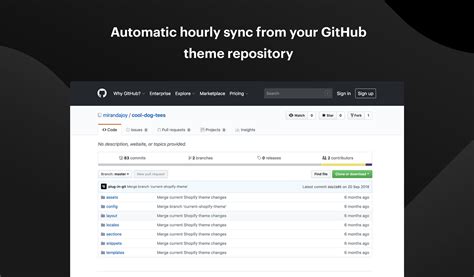 Plug In Git For Shopify · Github Marketplace · Github