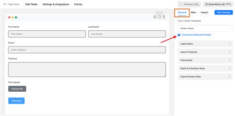 Official Form Styler Of Fluent Forms Wp Manage Ninja