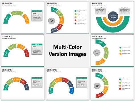 2D Semi Circle For PowerPoint And Google Slides PPT Slides