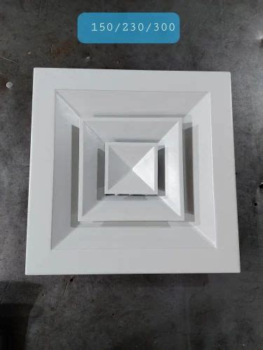 Square Ceiling Diffuser For Airconditioning 150x150295x295 At Rs 450 Square Ceiling Diffuser For Airconditioning 150x150295x295 At Rs 450