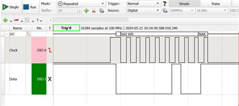 LAUNCHXL F D I C With SysConfig No STOP Condition C