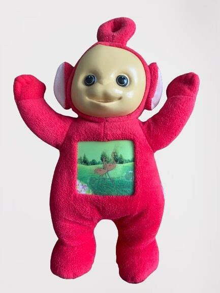 Teletubbies Plush Toy Vintage Teletubbies Plush Doll Red Teletubby Teletubby Po Collectible