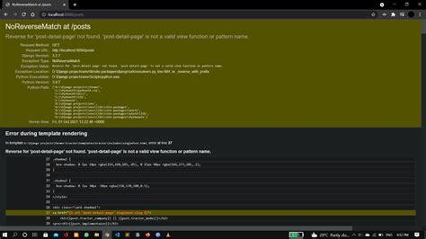 FIXED How Do I Fix This Getting No Reverse Match Error In Django