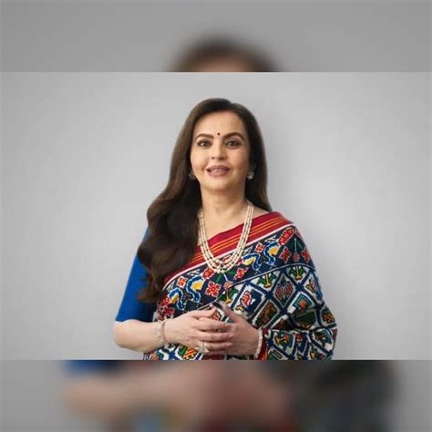 Nita Ambani Shows Off Her Love For Gujarati Heritage In Patola Saree