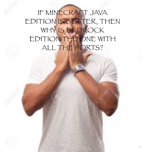 Weve Always Been Better Than Java R Minecraftmemes