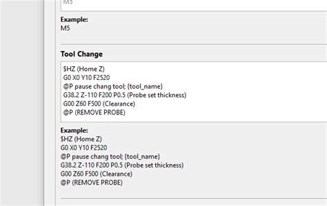 How To Modify The Custom Gcode Flavor Millmage Software Questions
