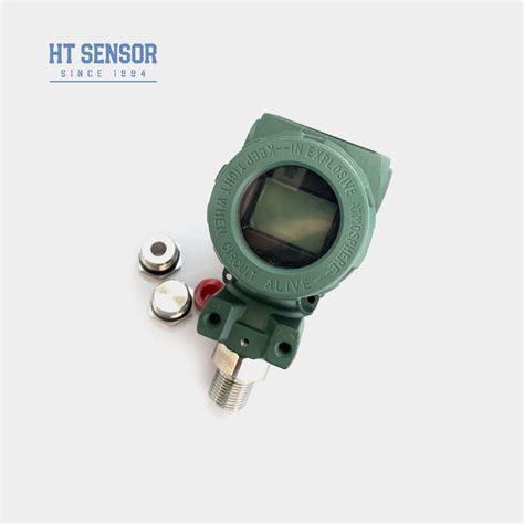 HT Sensor Industrial Pressure Transmitter Sensor MA Pipe Pressure Test With Display