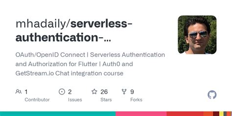 Github Mhadailyserverless Authentication Authorization Flutter
