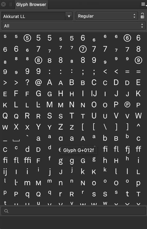 publisher find replace glyph pre v2 archive of affinity on desktop