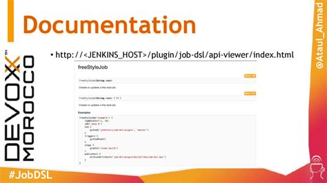 Jenkins Job Dsl In Action Speaker Deck
