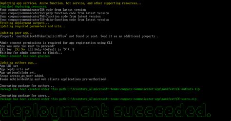 Deployment Guide Powershell Officedevmicrosoft Teams Apps Company