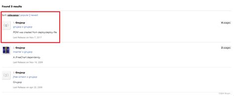 教程：在maven repository上下载jar包步骤 maven repository下载 csdn博客