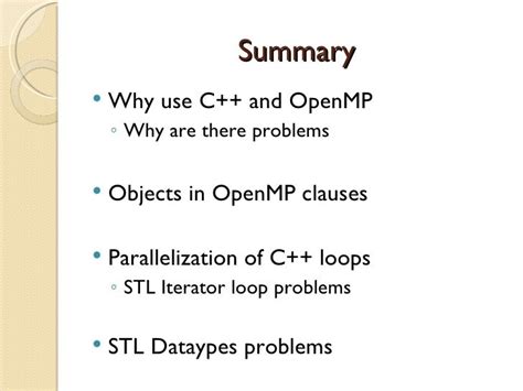 Openmp And C