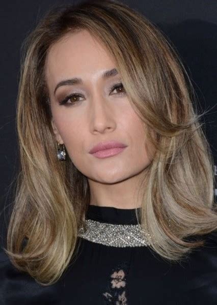 Maggie Q Fake Bra