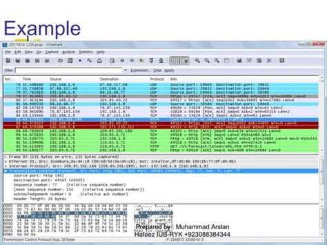 Wireshark Working And Basics Ppt