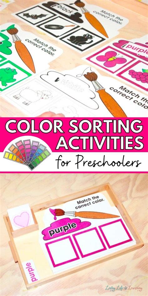 Color Sorting Activities For Prebabeers