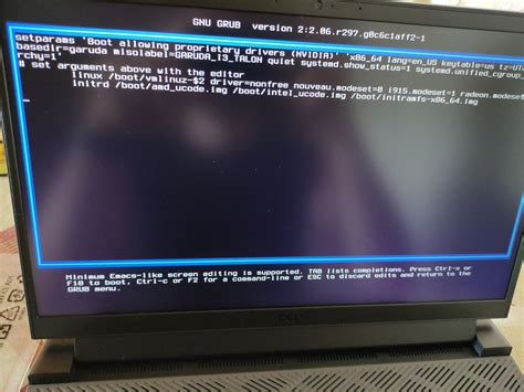 Garuda Install Stuck At A Start Job Is Running After Proprietary Drivers Selected Issues