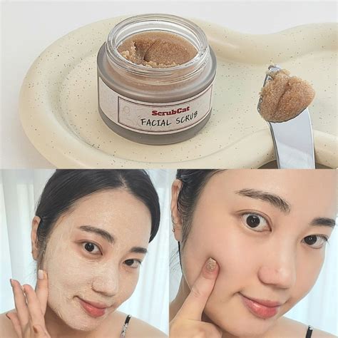 페이스스크럽 얼굴전용스크럽 스크럽캣 얼굴각질관리 방법 네이버 블로그