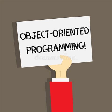 Word Writing Text Object Oriented Programming Business Concept For