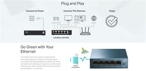 Tp Link 5 Port 10 100 1000mbps Desktop Switch Ls105g Eezee