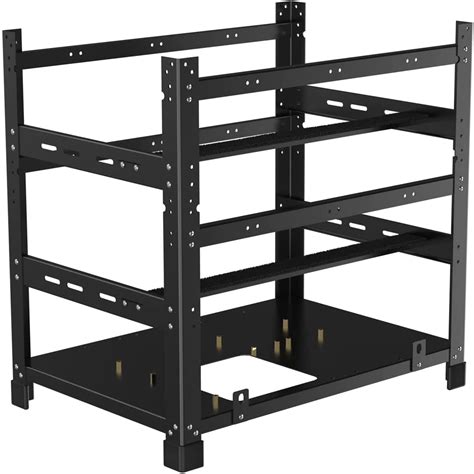 Buy 12gpu Stackable Mining Rig Frame Steel Open Air Mining Rig Case