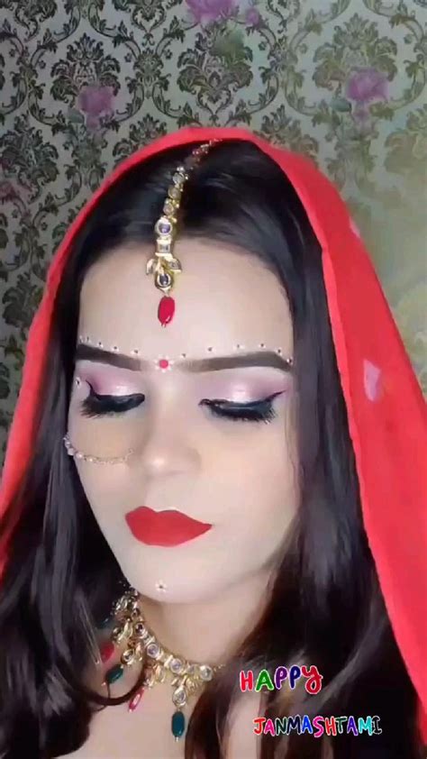 Radha Krishna Look ️ Halloween Face Makeup Face Makeup Halloween Face
