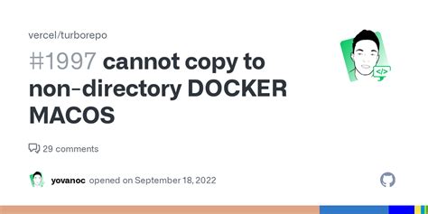 cannot copy to non directory docker macos · issue 1997 · vercel
