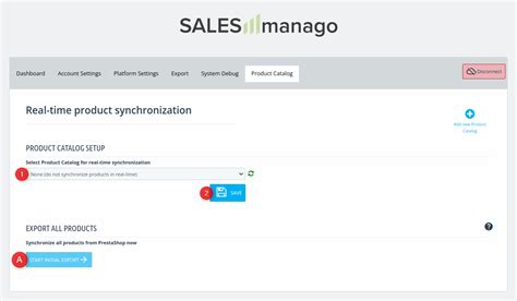 Configure Real Time Product Catalog Synchronization Through Ecommerce