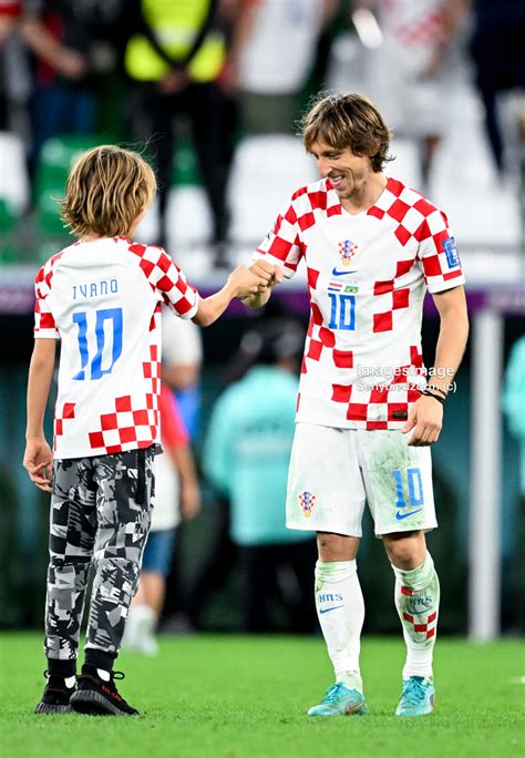 Fifa World Cup 2022 Luka Modric And Son Ivano Modrić In Qatar Images Image