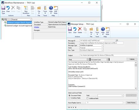 Workflow In Microsoft Dynamics GP TrinSoft