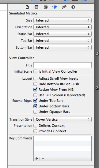 Ios Tableview Hidden Under Navigation Bar But Only For One Tab