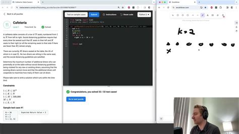 Solving Meta Coding Puzzles Level 1 Cafeteria Youtube