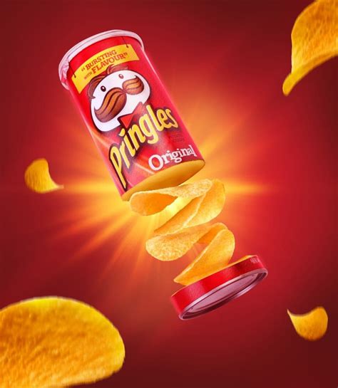 Delicious Pringles Chips In Flight