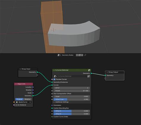 Deform Mesh And Instaces Along The Curve Modeling Blender Artists