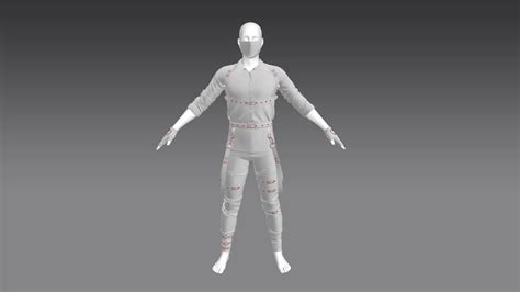 Tactical No1 Marvelous Designer Flippednormals