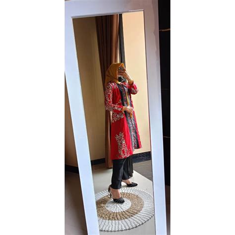 Jual Blazer Batik Premium By Unik Blazerbatik Blazerwanita Blazer Modern Blazer Batik Kerja