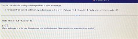 Solved Use The Procedure For Solving Variation Problems To Chegg Com