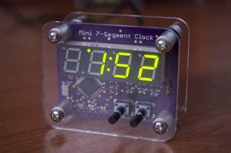 Mini 7 Segment Clock V2 Part Ii Dangerous Prototypes
