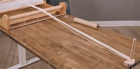 Sectioning A Warp With Direct Warping Method Weaving Tutorials School Of Sweetgeorgia