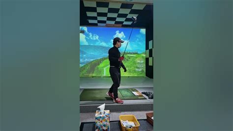 저수틴 토마스형님 양산cc 6번홀 골프존 모든홀중 제일좁은 골목길 페어웨이5미터 확실한 드로우 드라이버샷 30초 루틴확실한 구질이 필요하다골프골프존스크린골프