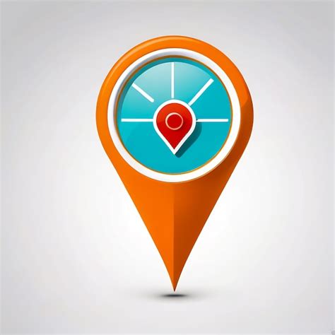 Premium Photo 3d Gps Icon Pin Marker Location Map Pointers