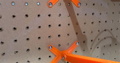 Modular Mounting System Pegboard Anchor 25mm By Jibbius Download Free Stl Model