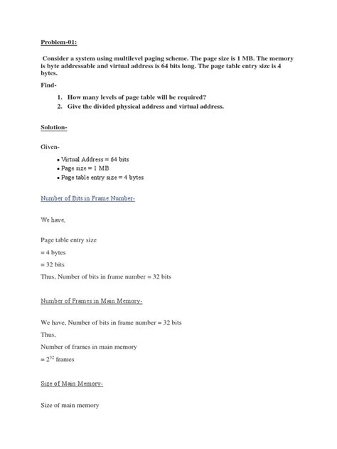 25 Paging Virtual Memory Demand Paging 19062023 Pdf