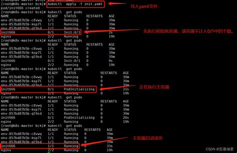 K8s基础5——pod常用命令、资源共享机制、重启策略和健康检查、环境变量、初始化容器、静态podkubectl重启pod命令 Csdn博客
