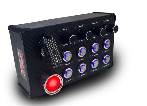 Button Box Sim Racing Pulsanti Luminosi In Metallo Pc Usb Plug And Play Start Leva Luminoso