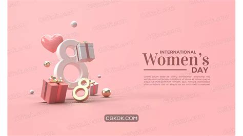 طرح لایه باز بنر روز زن 4 طرح لایه باز بنر روز دختر