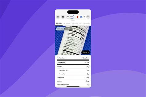 Label Scanner Scan Nutrition Labels To Track Foods Faster In Macrofactor